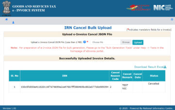 E-Invoice System Bulk Generation & Cancellation Tool User Manual ...